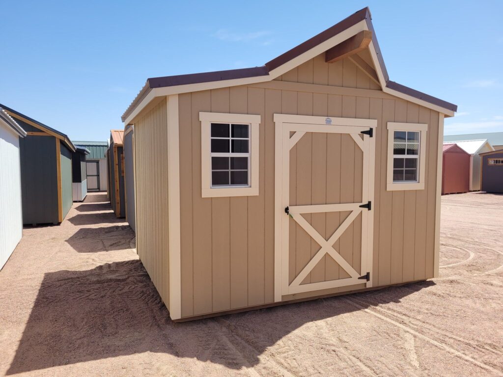 12x10 Western Style - Colorado Shed Company