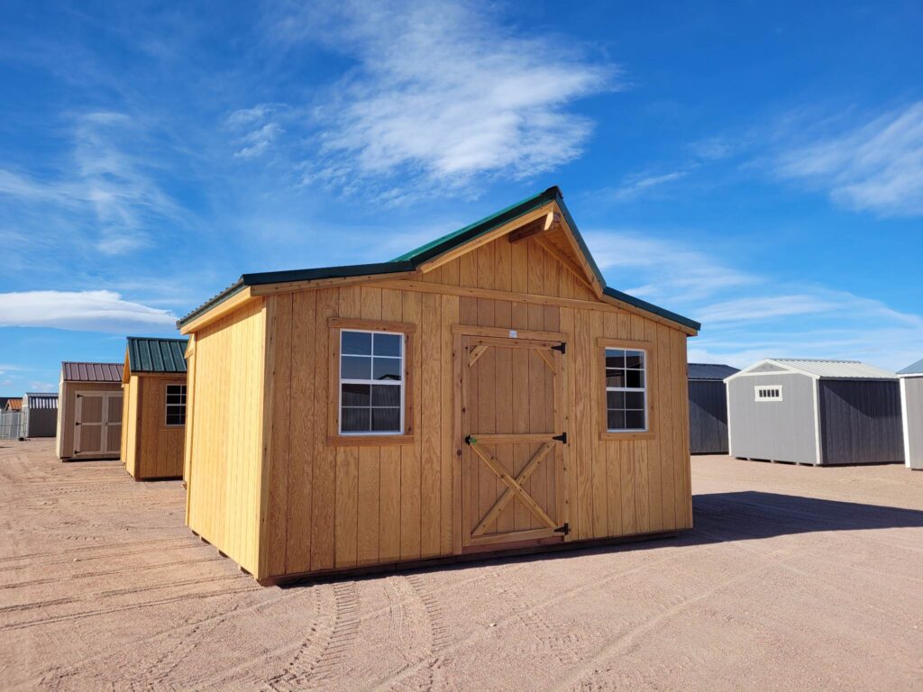 16x10 Western Style - Colorado Shed Company