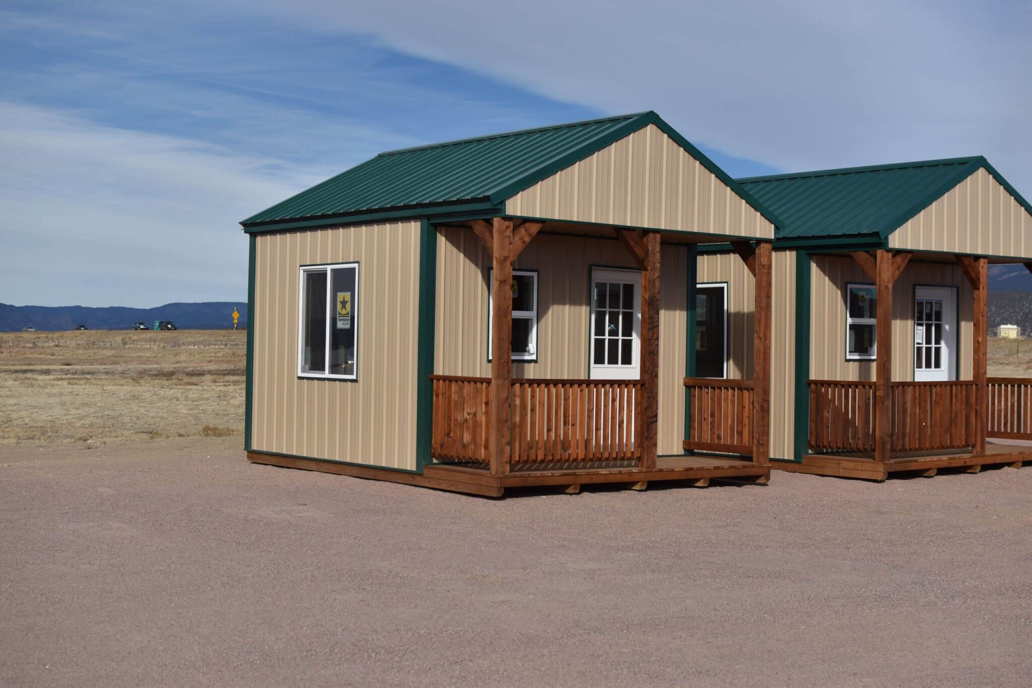 Gable Porch Packages in Colorado - Colorado Shed Company