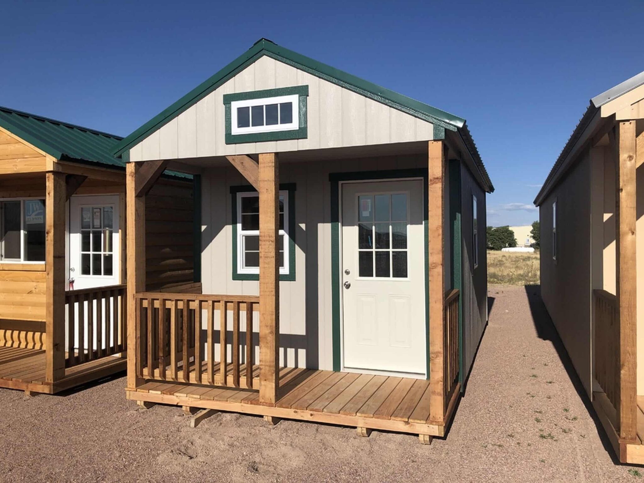 Gable Porch Packages in Colorado - Colorado Shed Company