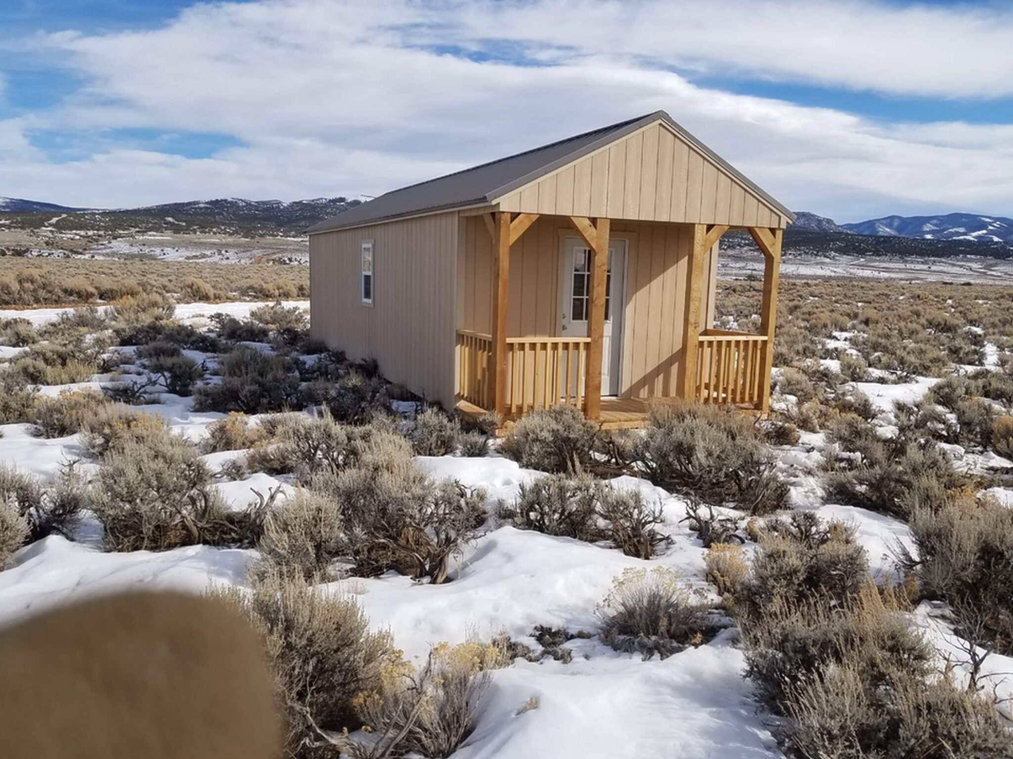 Gable Porch Packages in Colorado - Colorado Shed Company