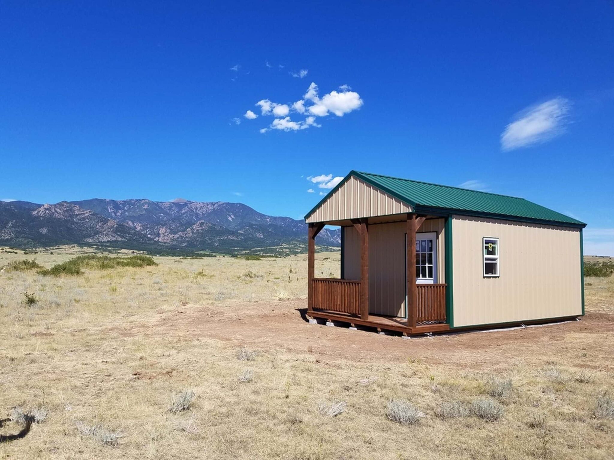 Gable Porch Packages in Colorado - Colorado Shed Company