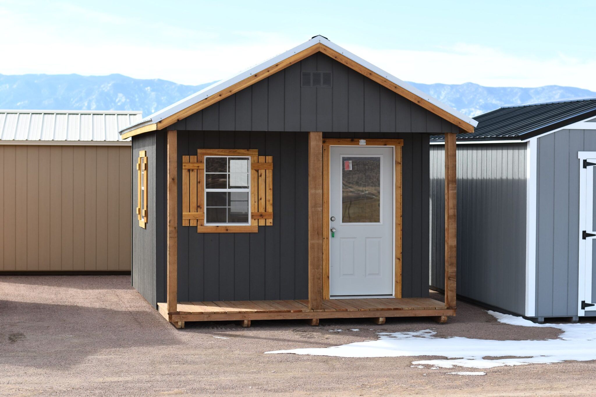 Gable Porch Packages in Colorado - Colorado Shed Company