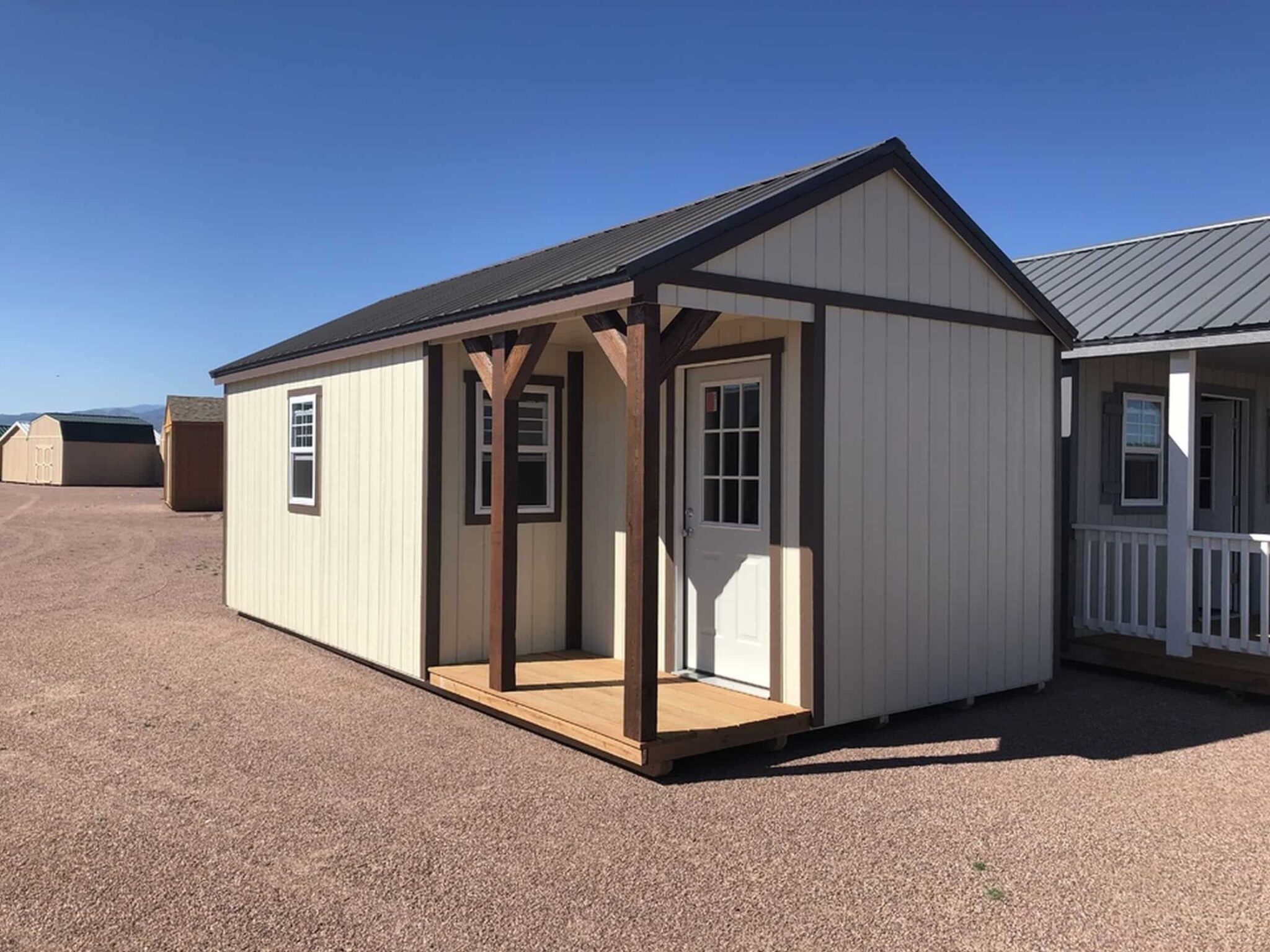 Gable Porch Packages in Colorado - Colorado Shed Company