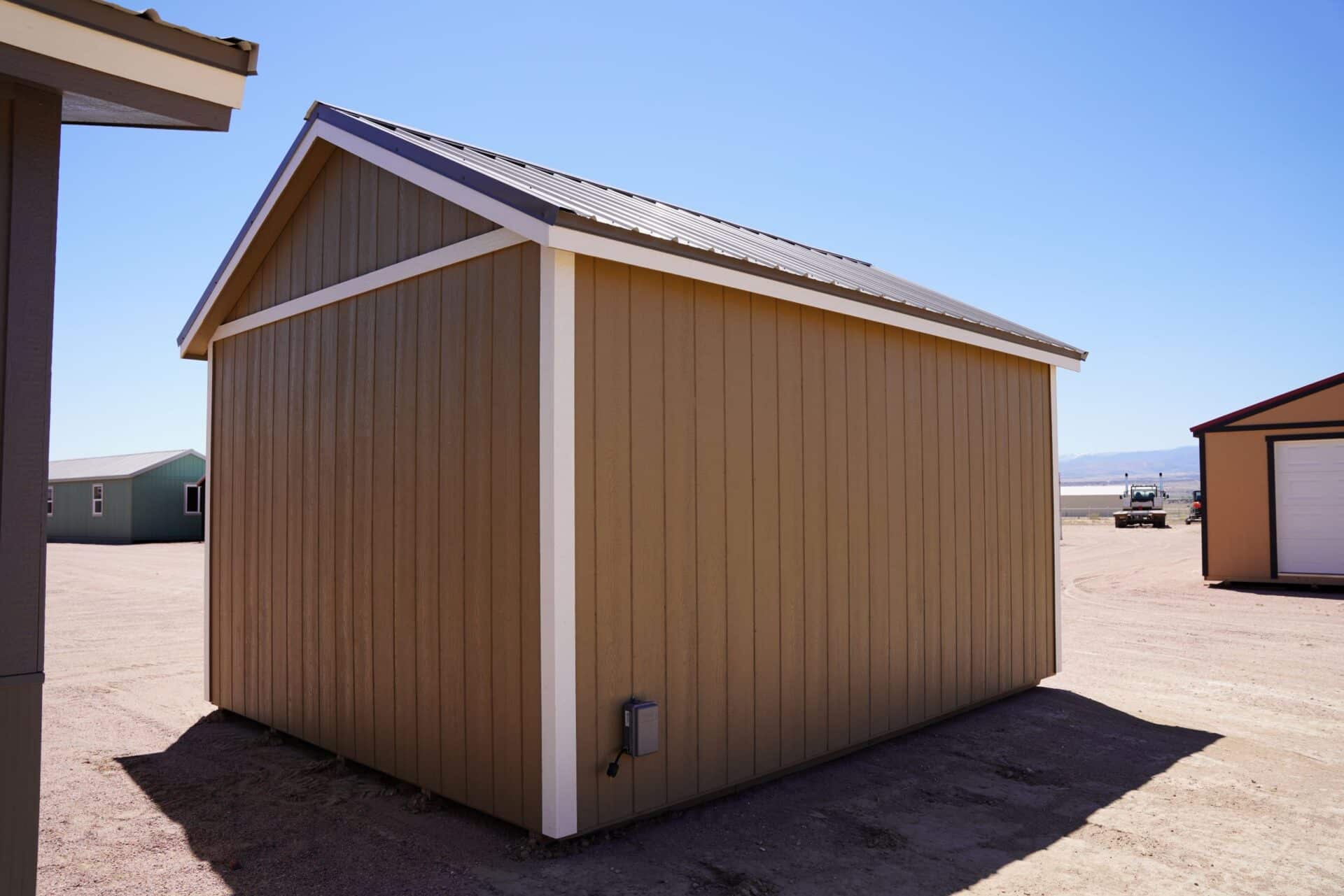 Gable Style 12x16 w/ Interior Finish - Colorado Shed Company