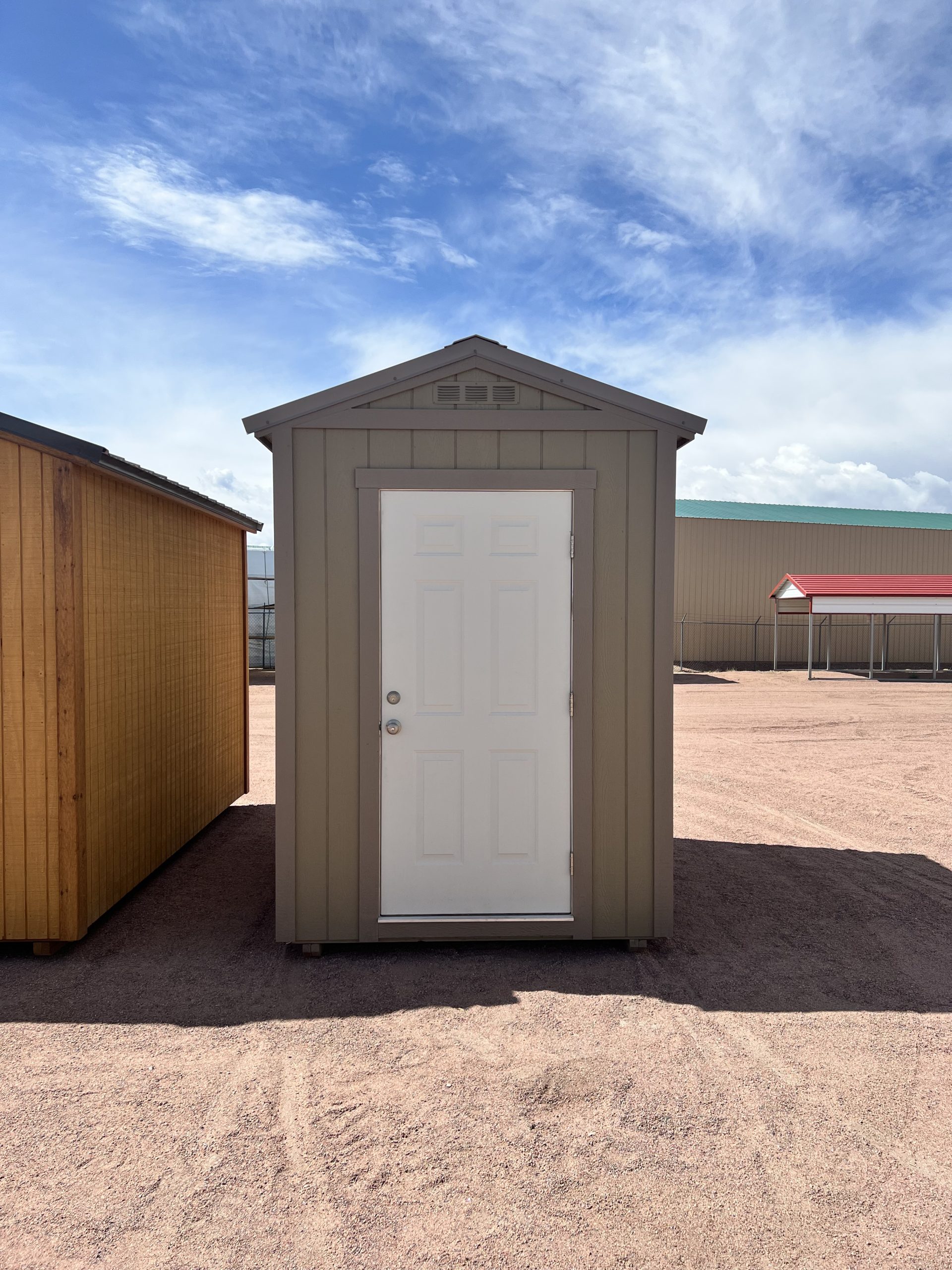 6x8 Gable Style w/ Interior Finish - Colorado Shed Company