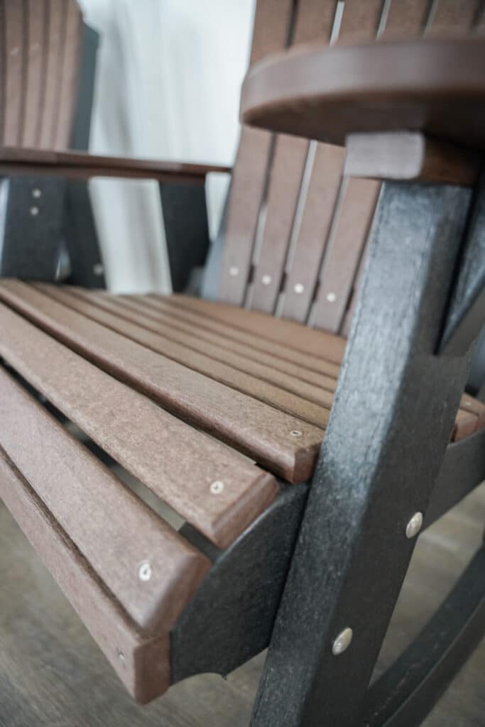 Adirondack Rocker Set - Tudor Brown/Black