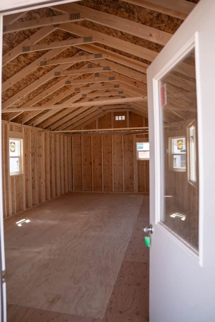 14x32 Gable Style w/ Porch - Colorado Shed Company