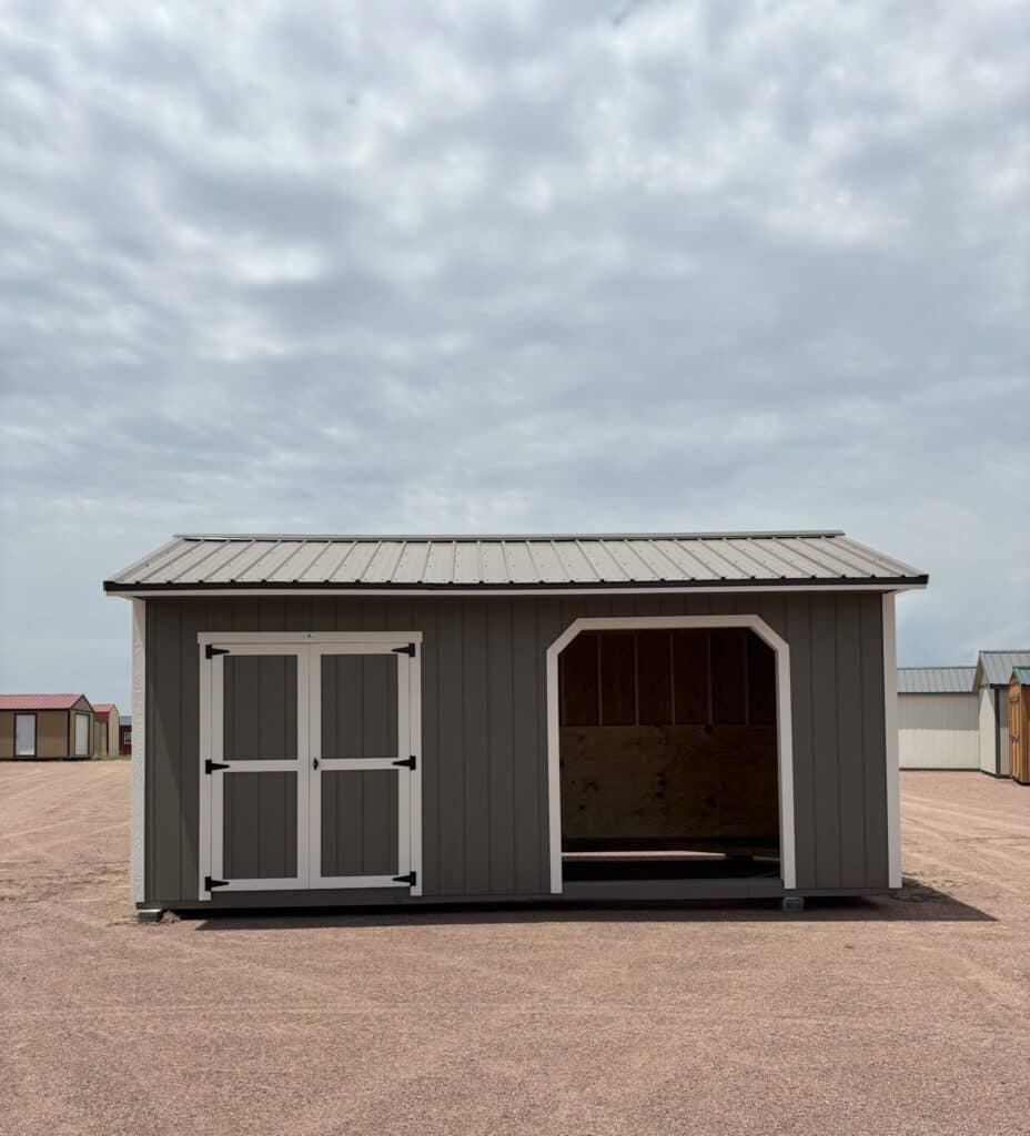 10x20 Loafing Shed - Colorado Shed Company