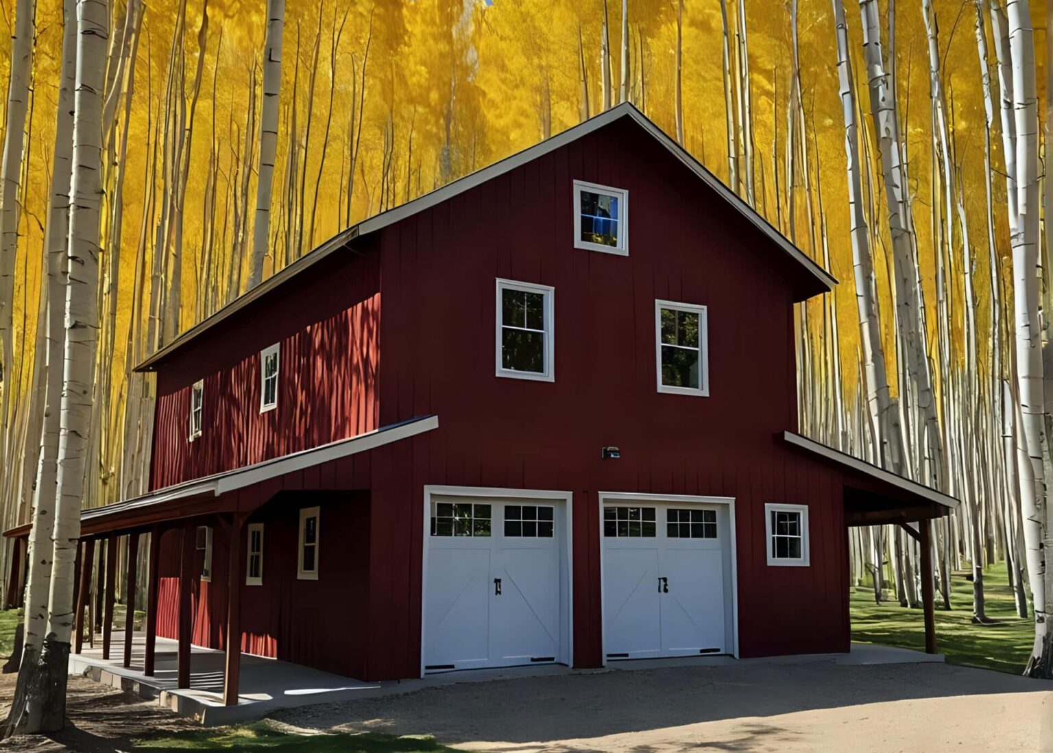 Custom Pole Barns in Central CO - Colorado Shed Company